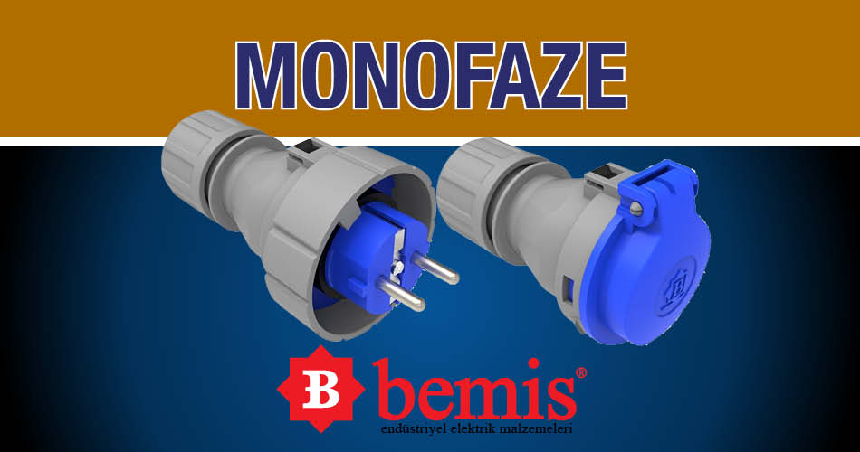 Bemis Monofaze Fiş Prizler Uzatma, Makine, Duvar - Dostlar Elektrik